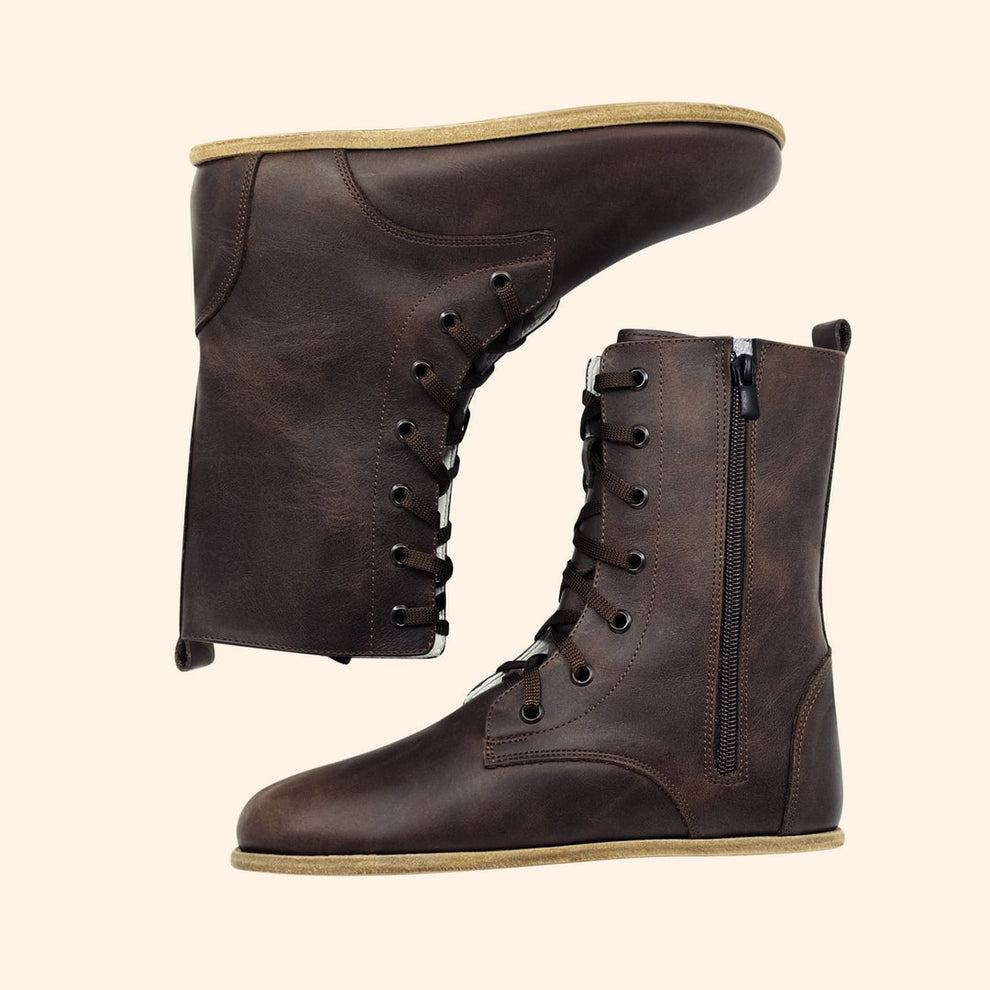 Grounding & Earthing Barefoot Long Boots for Women
