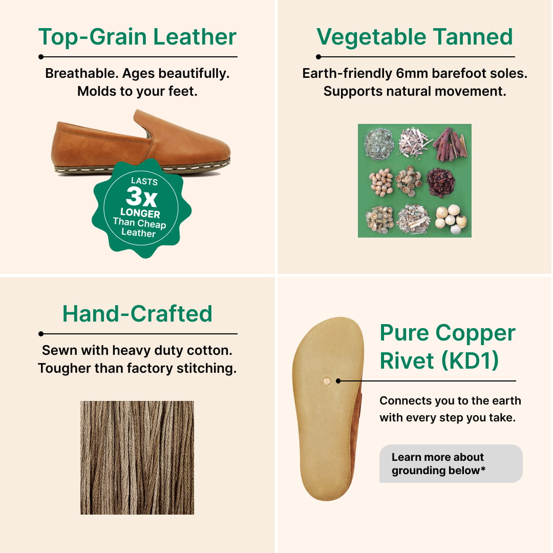 Earthing Barefoot Slip-On Shoes | Earthing Harmony