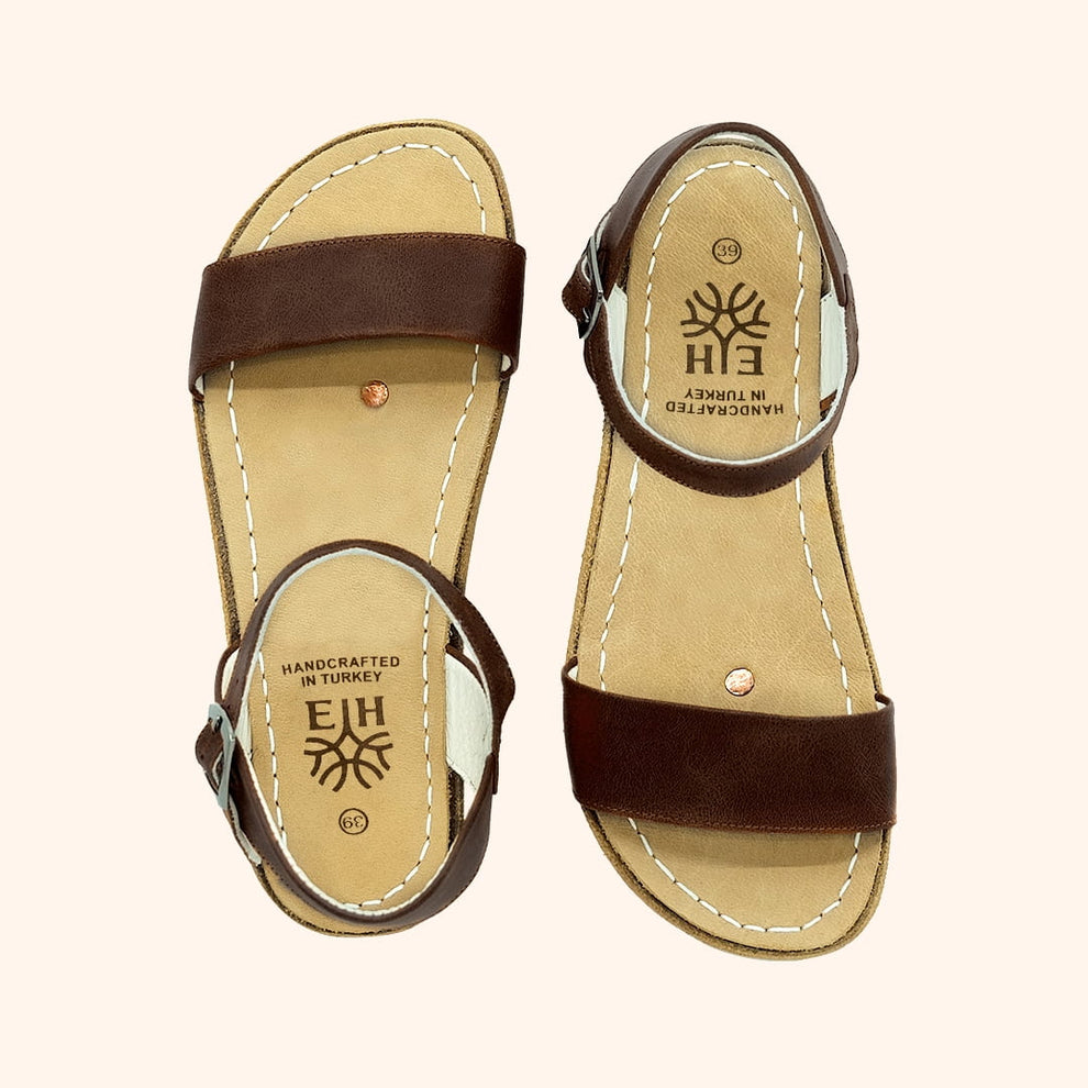 Grounding & Earthing Barefoot Ankle Strap Sandals for Women